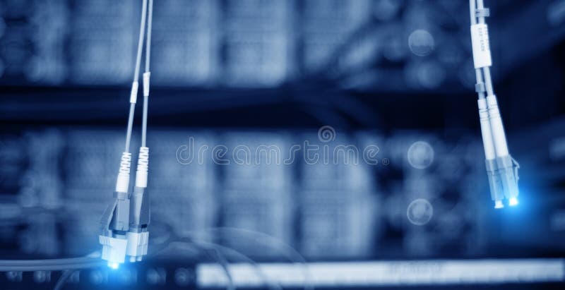 Storage Server Unit Supercomputer Clusters in Room Data Center Stock ...