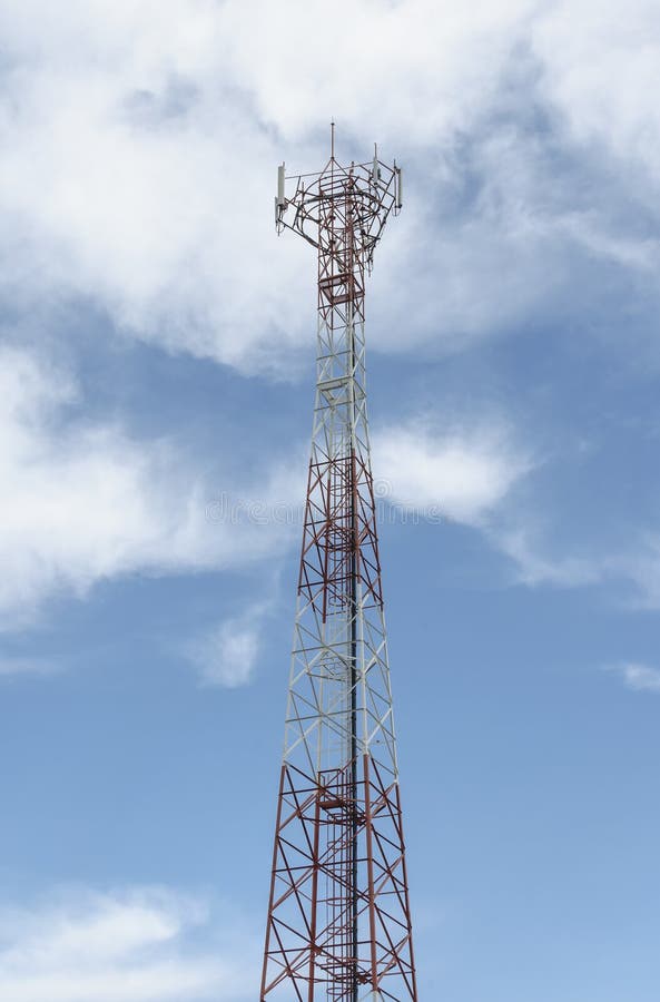 Telecommunication pillar stock image. Image of frequency - 13992965