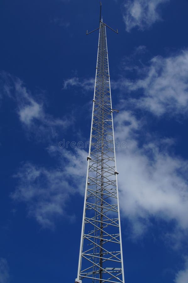 Telecommunication Pole with Antenna 4G Stock Photo - Image of pole ...