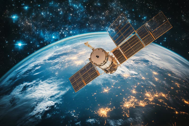 Telecommunication Satellite in Low Earth Orbit for Global Internet and ...