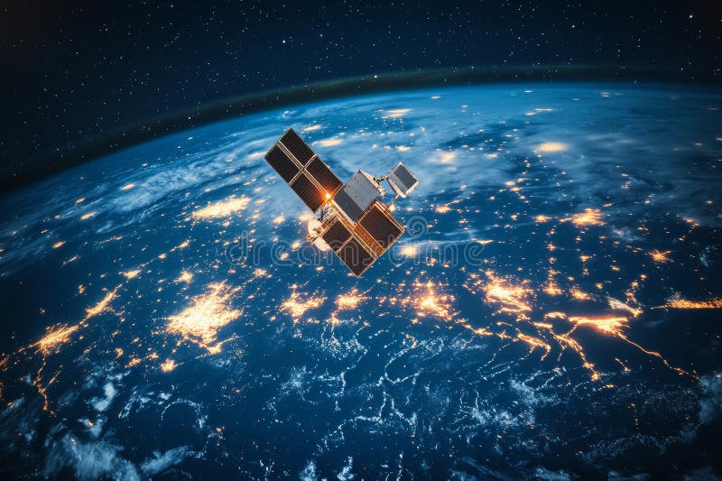 Telecommunication Satellite in Low Earth Orbit for Global Internet and ...