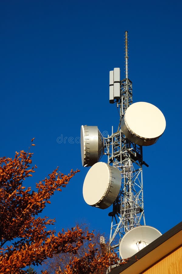 Communication tower stock photo. Image of communication - 2718136
