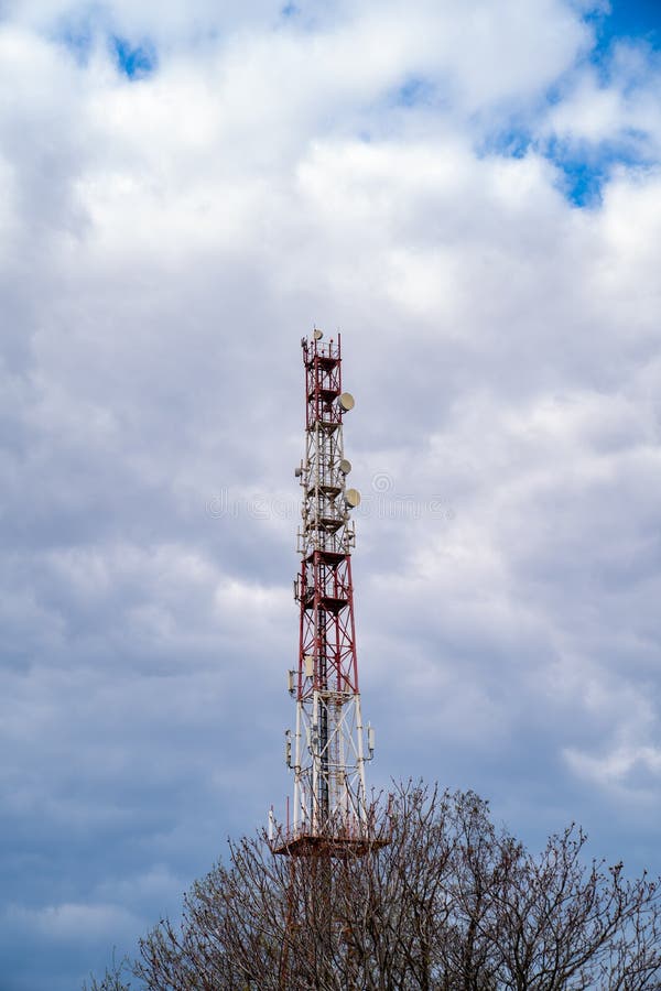 759 Network Tower Dark Background Stock Photos - Free & Royalty-Free ...