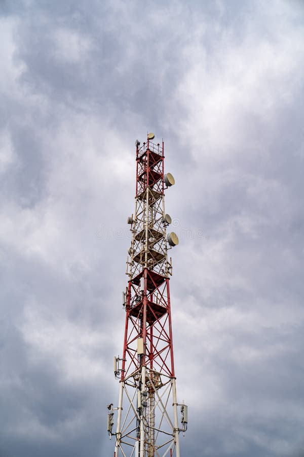759 Network Tower Dark Background Stock Photos - Free & Royalty-Free ...