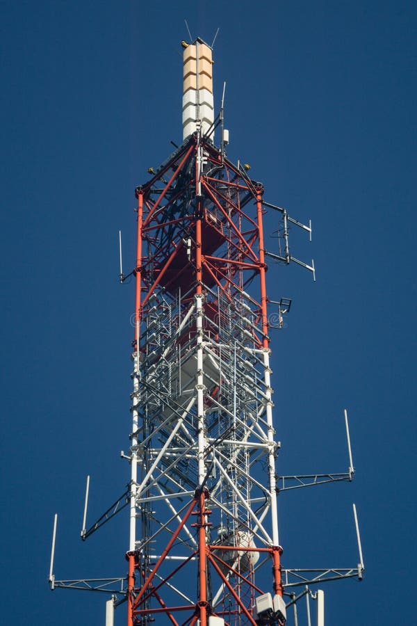 Tall Lattice Telecommunication Tower Photos - Free & Royalty-Free Stock ...