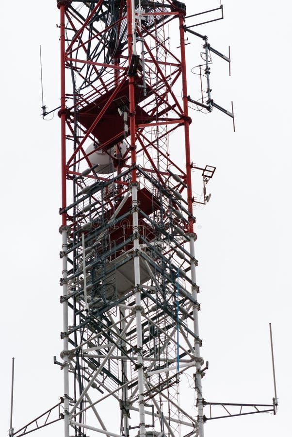 Tall Lattice Telecommunication Tower Photos - Free & Royalty-Free Stock ...