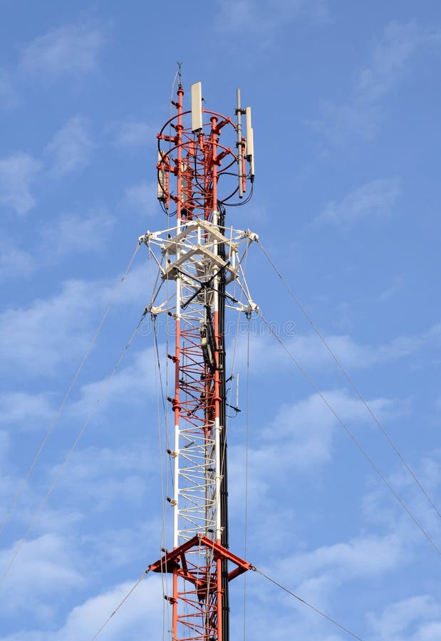 Telecomunication tower stock image. Image of connect - 30070859