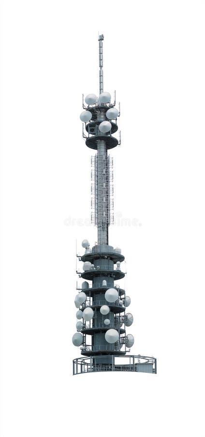 Telecommunications Equipment Stock Image - Image of infrastructure ...