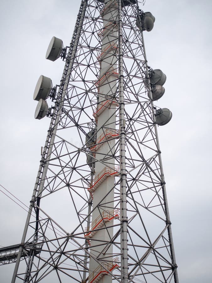 Telecommunications Equipment Stock Photo - Image of industry, global ...