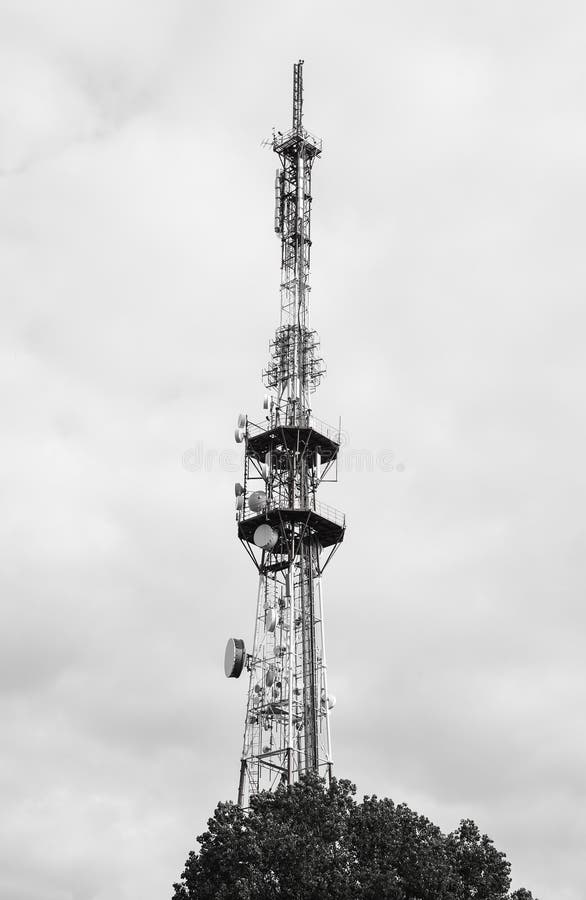 162 Telephone Line Tower Black White Stock Photos - Free & Royalty-Free ...