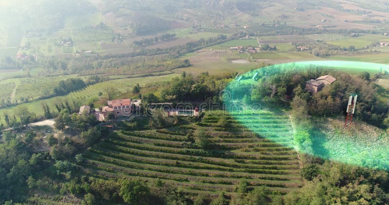 Visualization of Mobile Data Transmission from Telecommunications Tower ...