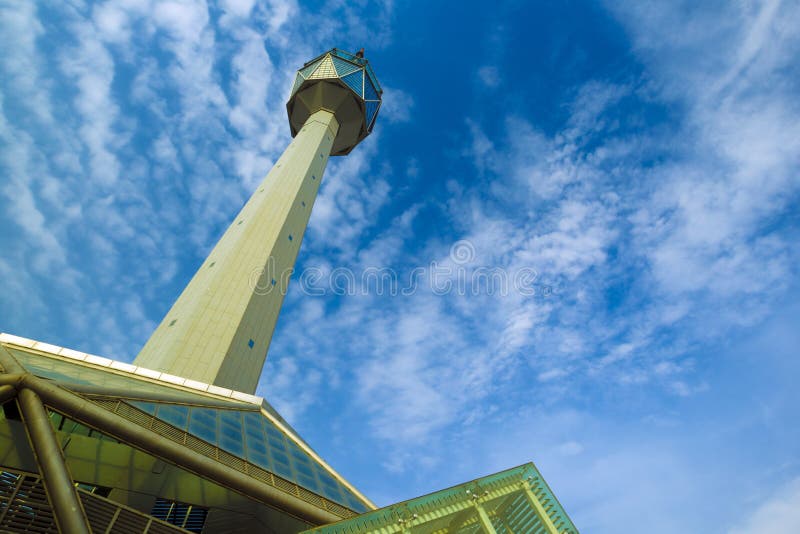 Telecommunications Tower Xian China Stock Photo - Image of ...