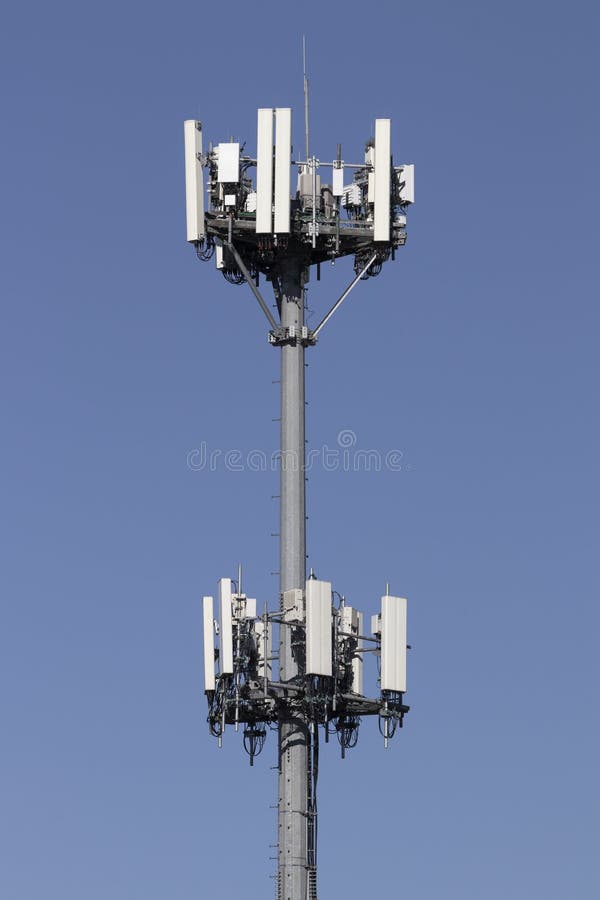 Telecommunications and Wireless Cell Equipment Tower with Directional ...