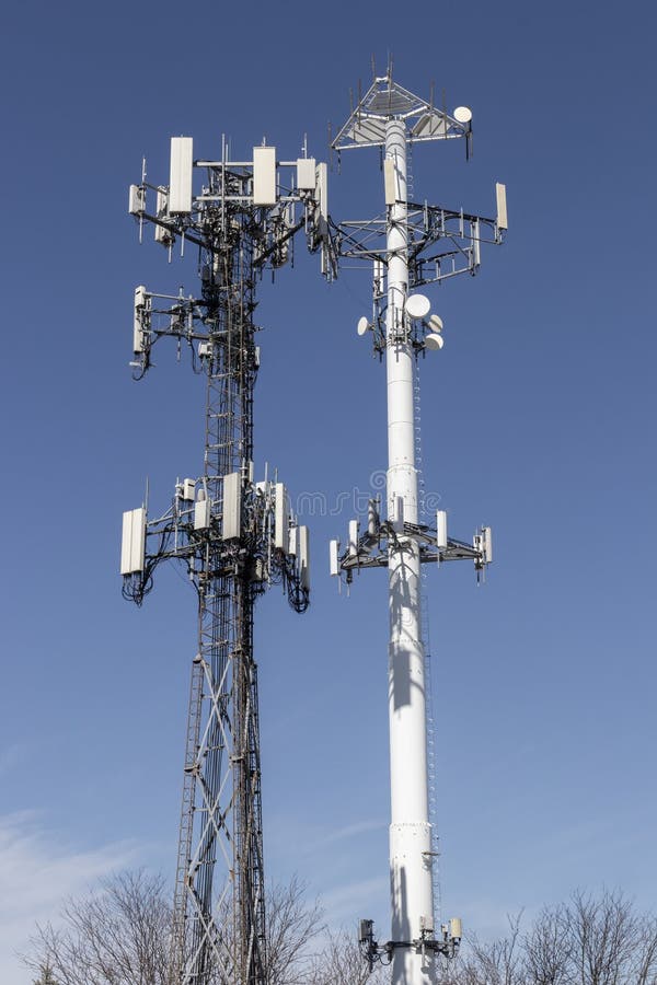 Telecommunications and Wireless Cell Equipment Tower with Directional ...