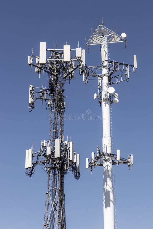 Telecommunications and Wireless Cell Equipment Tower with Directional ...