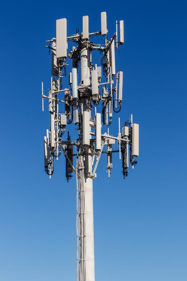 Telecommunications and Wireless Cell Equipment Tower with Directional ...