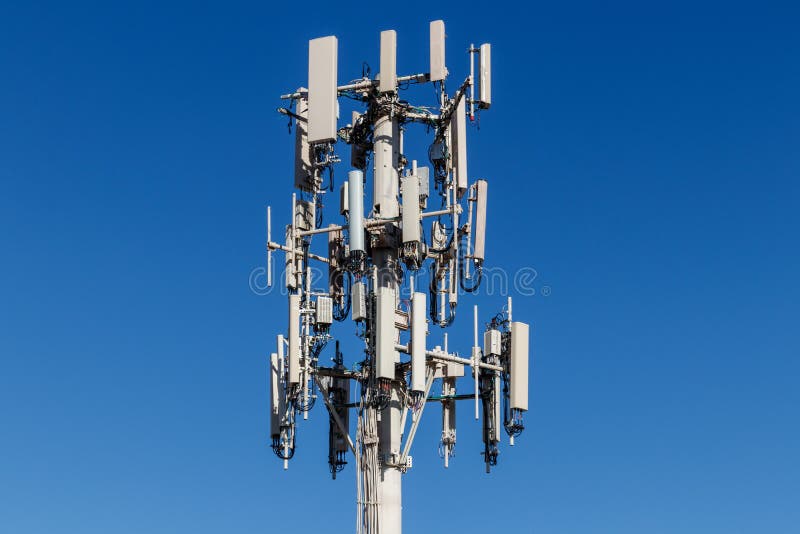 Telecommunications and Wireless Cell Equipment Tower with Directional ...