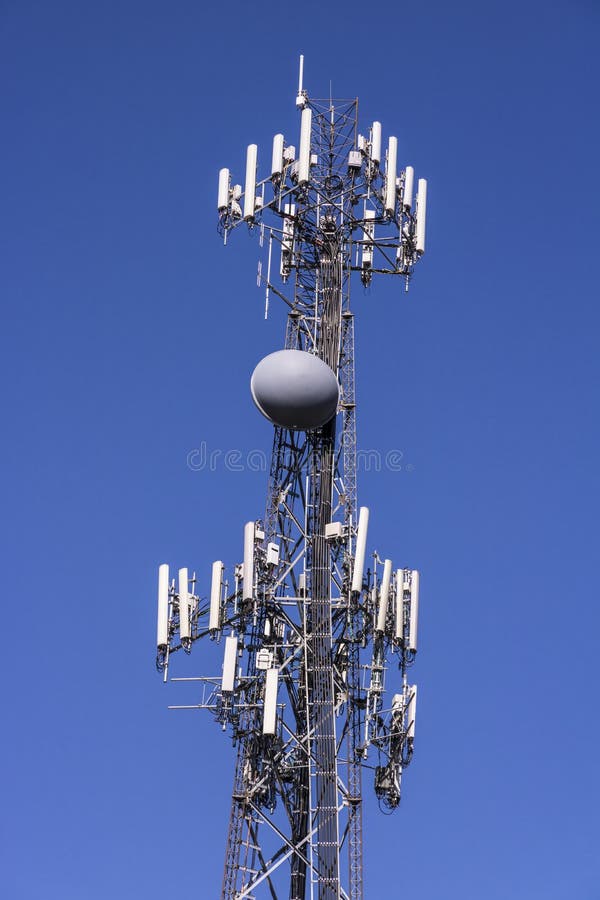 Telecommunications and Wireless Cell Equipment Tower with Directional ...