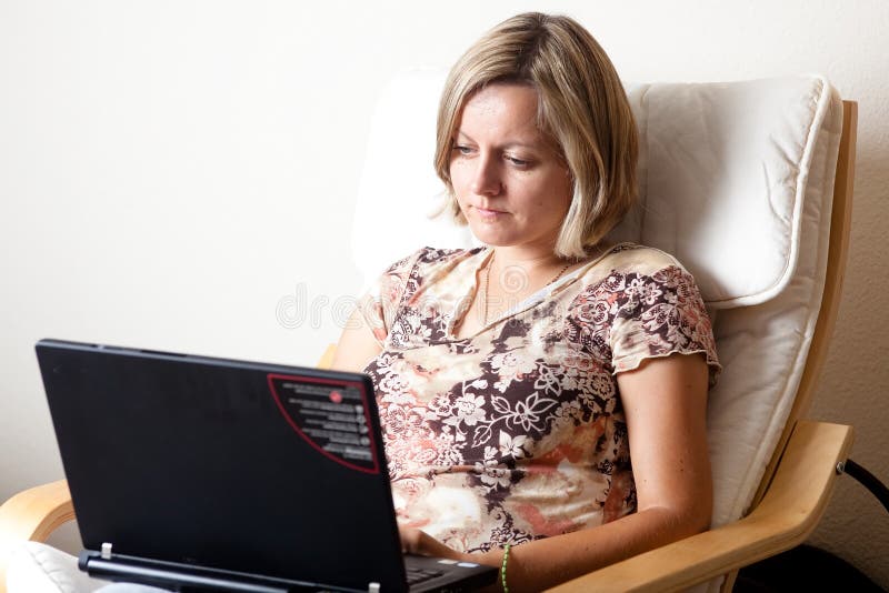 Telecommuting stock image. Image of adult, connectivity - 10547547
