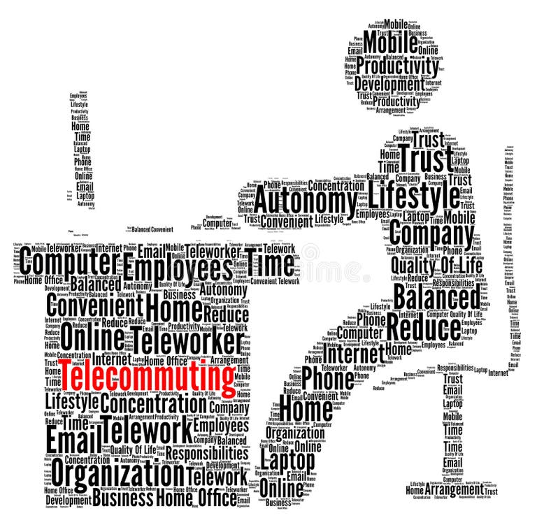 Telecommuting Sign Stock Illustrations – 622 Telecommuting Sign Stock ...