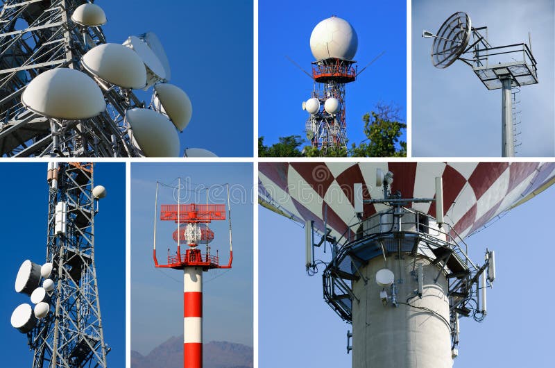 Telecomunicazioni immagine stock. Immagine di cielo, hertz - 31921927