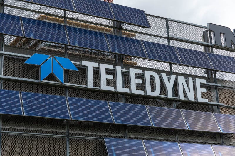 Teledyne Logo High Tech Campus Eindhoven Editorial Stock Photo - Image ...