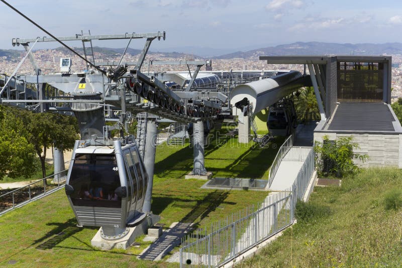 Teleferico stock image. Image of bearings, cable, structure - 20684109