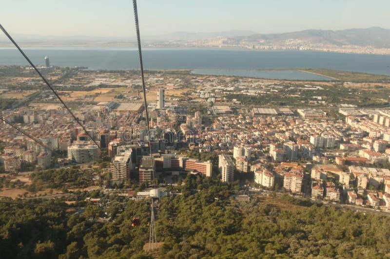 Teleferik stock photo. Image of sightseeing, high, landscape - 124792252