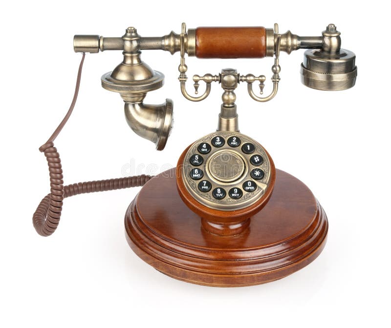 Telefone velho do vintage imagem de stock. Imagem de fundo - 13407509