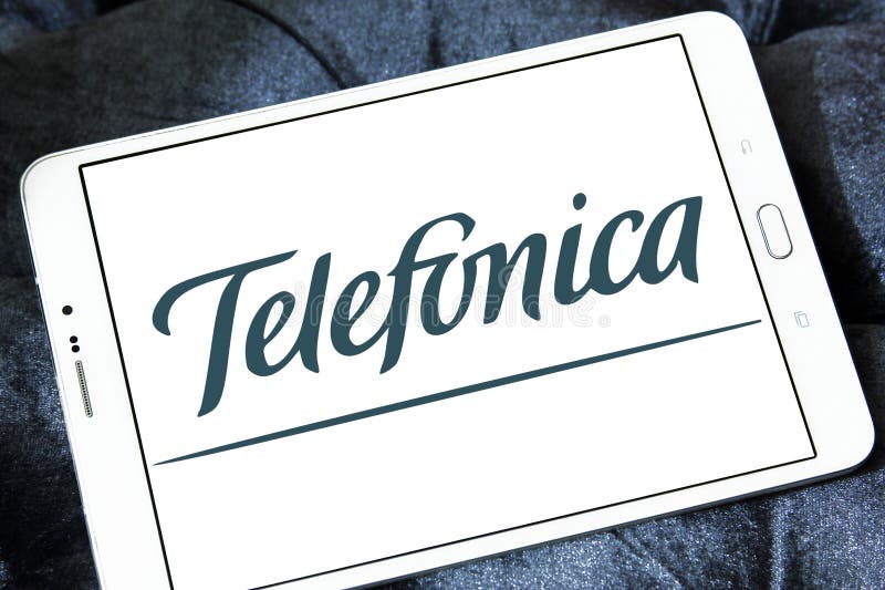 Telefonica Mobile Operator Logo Editorial Stock Image - Image of ...