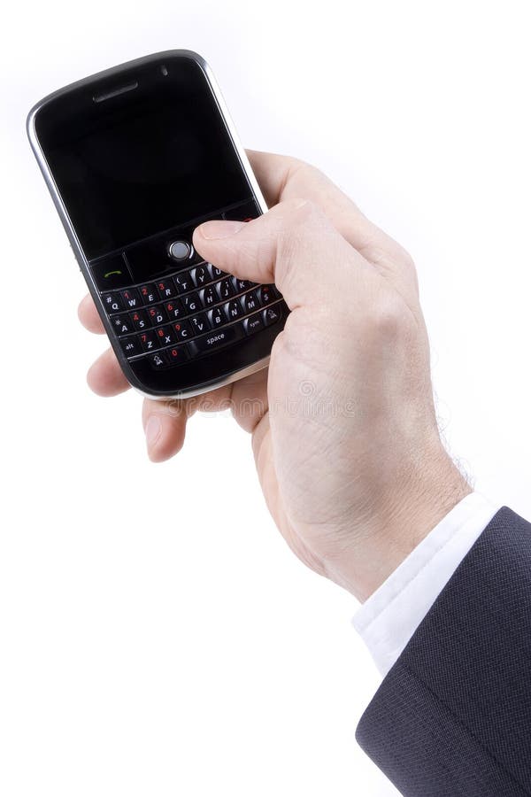 Telefono Moderno Di PDA/Smart Fotografia Stock - Immagine di dati ...