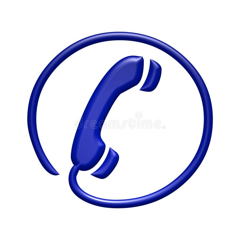 Telefonzeichen stock abbildung. Illustration von seilzug - 20464845