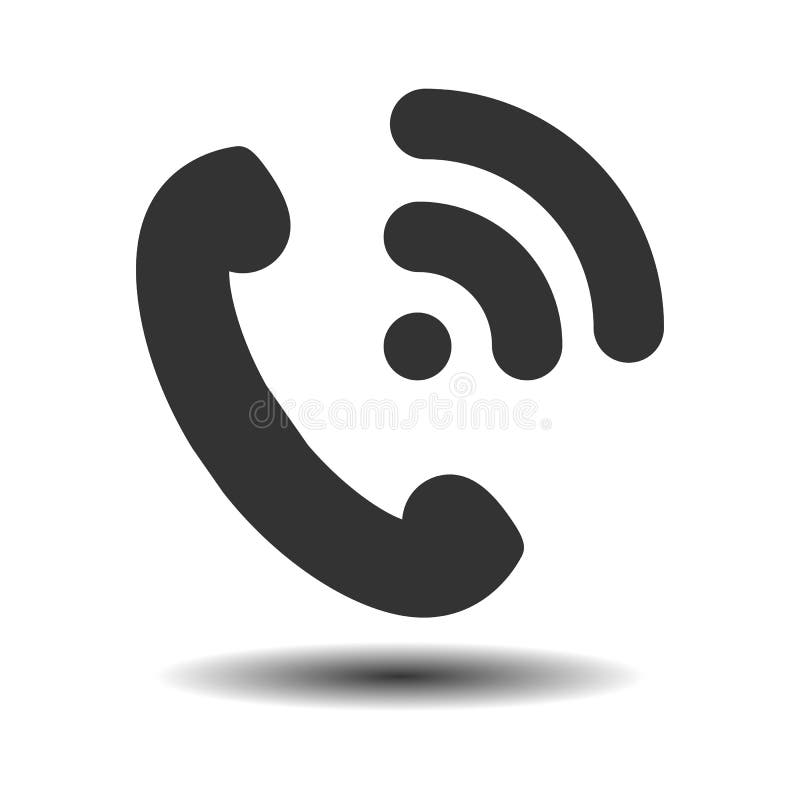 Telefon-Zeichen stock abbildung. Illustration von zeichen - 3301726