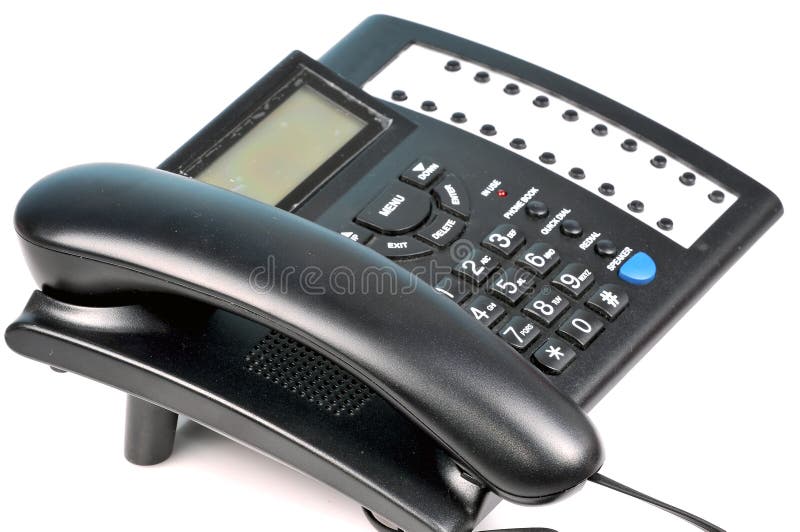 Telefoon stock afbeelding. Image of aantal, bericht, bespreking - 8294219
