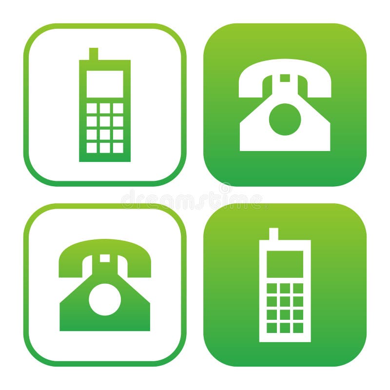 Telefoonpictogram vector illustratie. Illustration of draadloos - 33216206