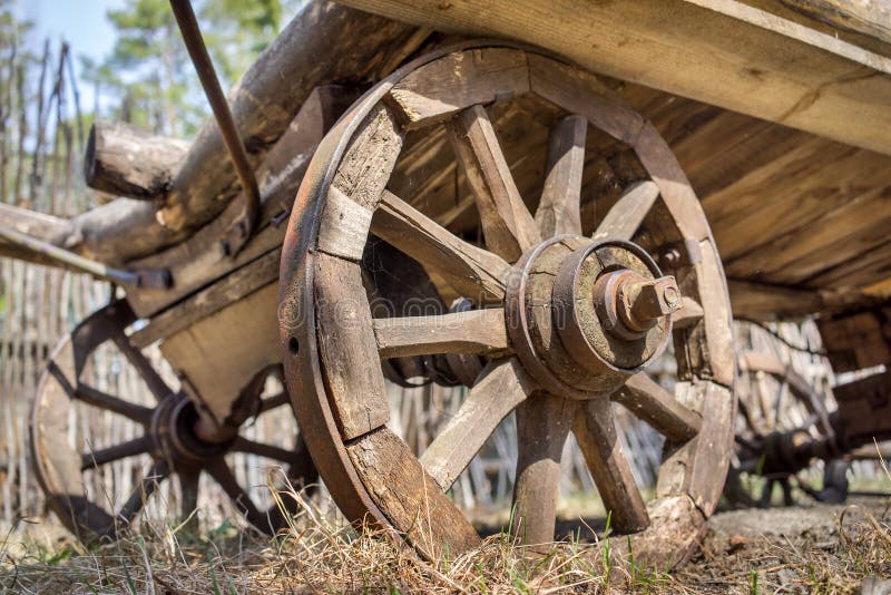 Telega stock image. Image of gear, retro, history, rusty - 53801855