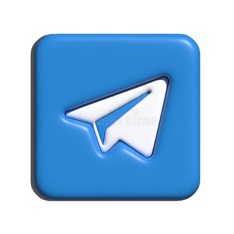 Telegram icon editorial stock photo. Illustration of symbol - 287692443