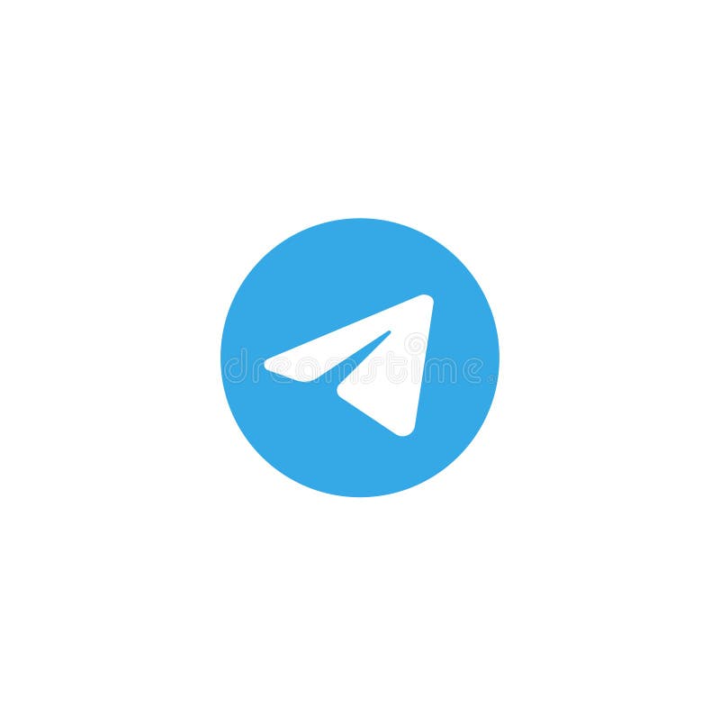 Telegram Icon Illustration. Telegram App Logo Editorial Stock Photo ...