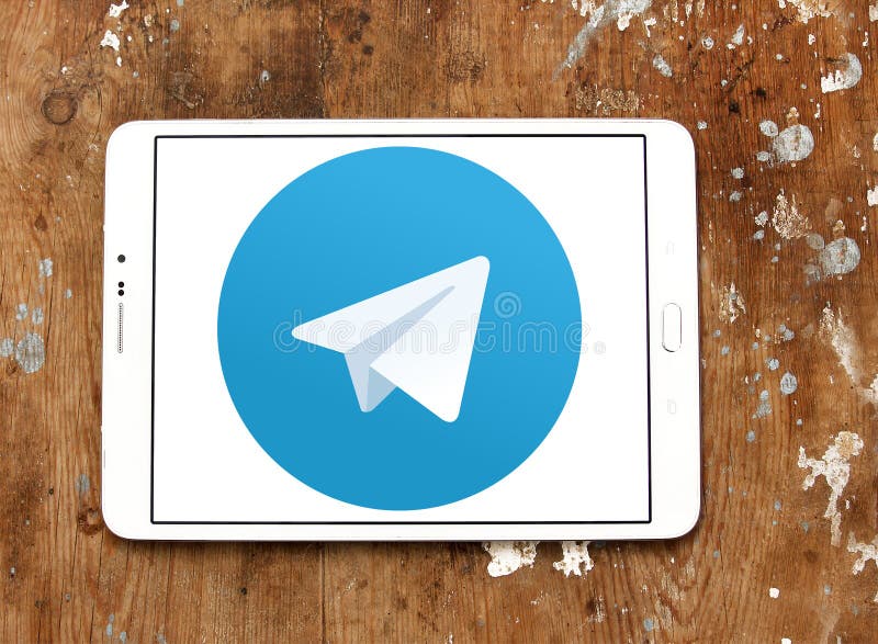 Telegram logo editorial image. Image of internet, instagram - 89678740