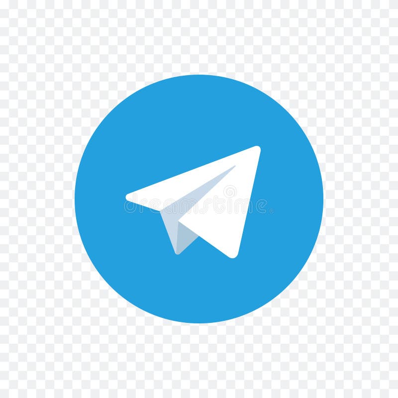 Telegram Logo Icon editorial stock image. Illustration of social ...