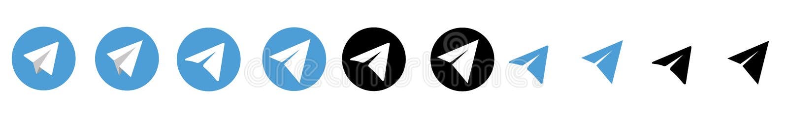 Telegram Logo. Telegram Button. Telegram Icon Editorial Photography ...