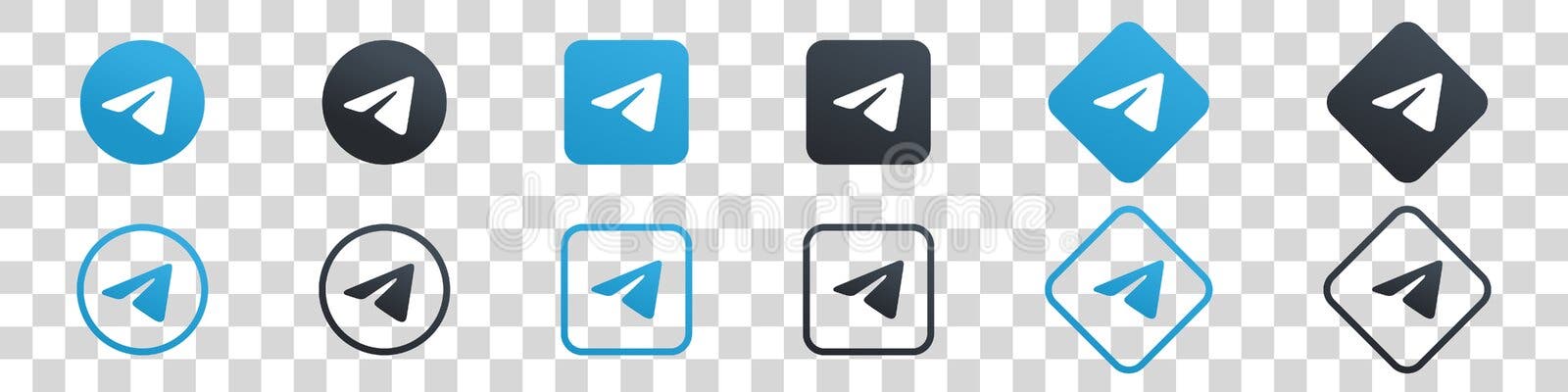 Telegram Logo. Telegram Button. Telegram Icon Editorial Photography ...