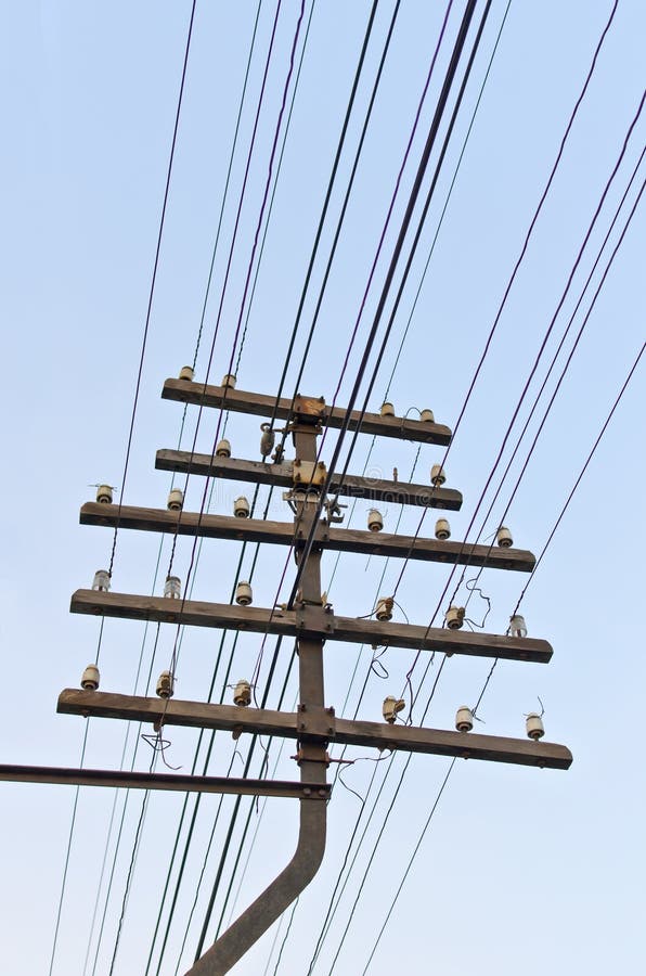 Telegram Wire stock image. Image of clouds, rail, obsolete - 27466703