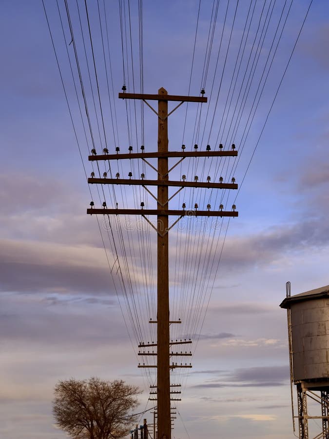 Telegraph line stock photo. Image of clouds, signal, antique - 2164218