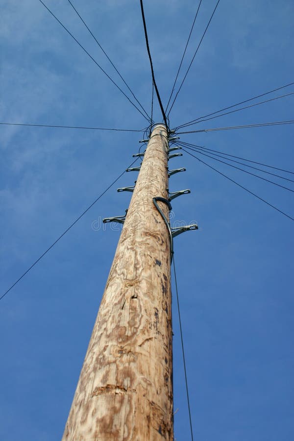 Telegraph Pole stock photo. Image of climb, wood, communication - 271872
