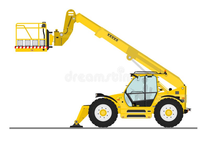 Telehandler Stock Illustrations – 562 Telehandler Stock Illustrations ...