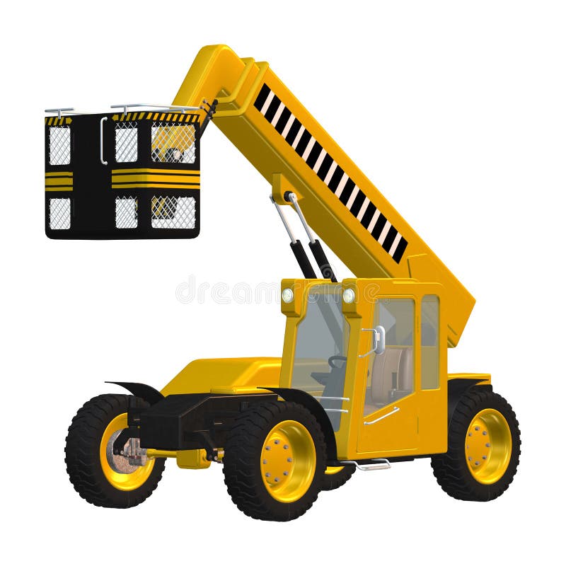 Telehandler Stock Illustrations – 542 Telehandler Stock Illustrations ...
