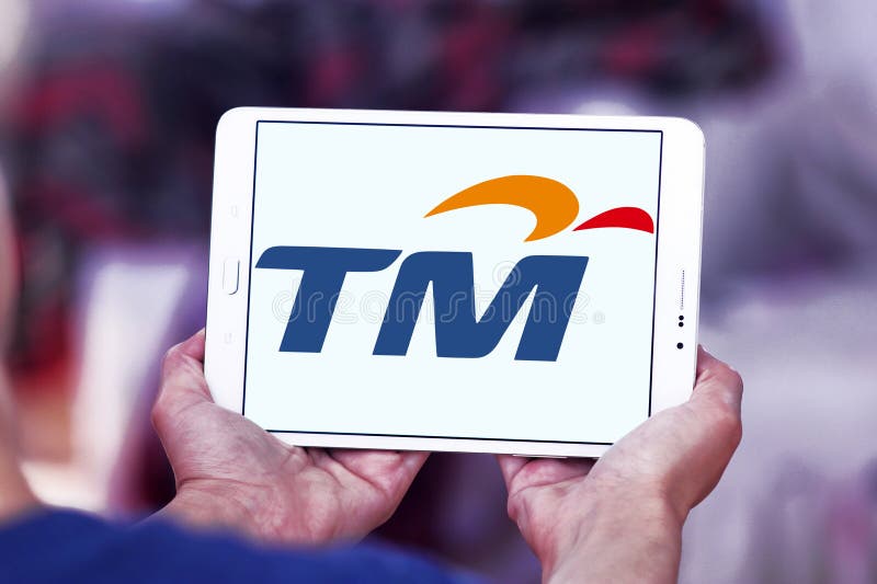 Telekom Malaysia Berhad, TM, Logo Redaktionelles Stockfotografie - Bild ...