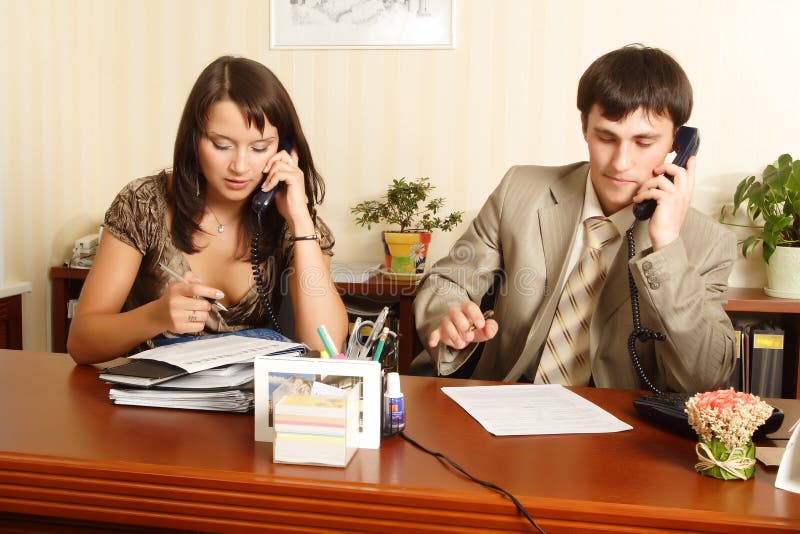 Telemarketing stock photo. Image of beautiful, helpful - 5684692