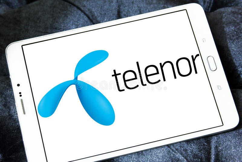 Telenor Mobile Operator Logo Editorial Photo - Image of companies, cell ...